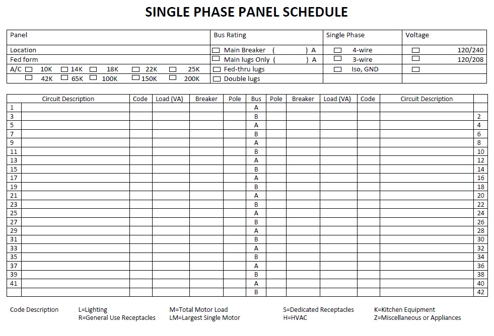 Printable Panel Schedule Printable Word Searches