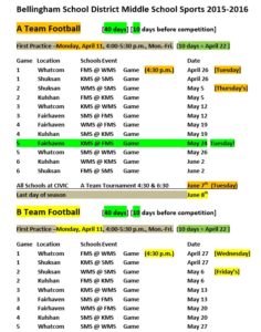 9 Free Sports Schedule Templates in MS Word and MS Excel