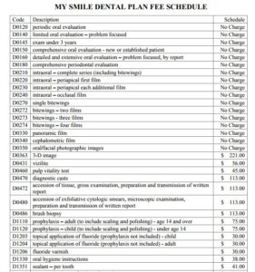 7 Free Fee Schedule Templates in MS Word and MS Excel