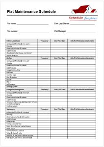 Free Editable Maintenance Schedule Templates - MS Word & Excel